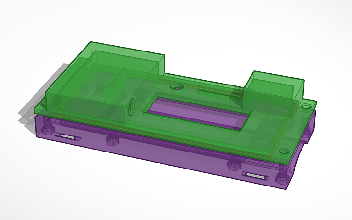 3D design Box Monitor - Tinkercad