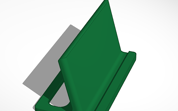 3D design iPad Stand - Tinkercad