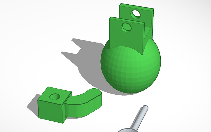 3D design Working grenade - Tinkercad