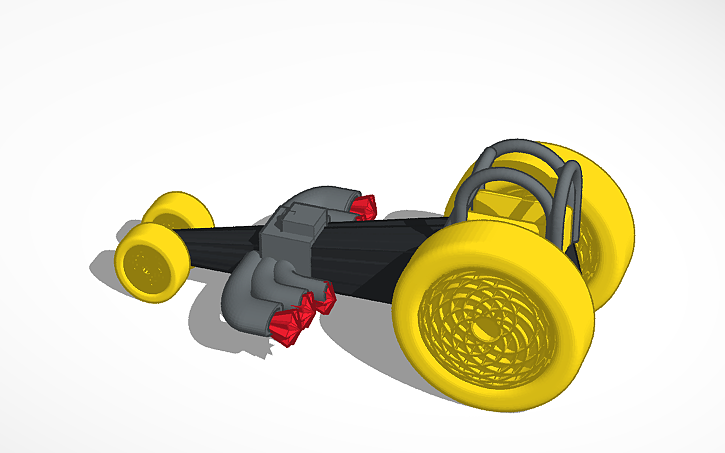 3D design Dragster | Tinkercad