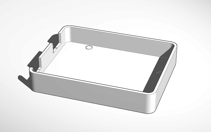 3d Design Arduino Cover Bottom Tinkercad