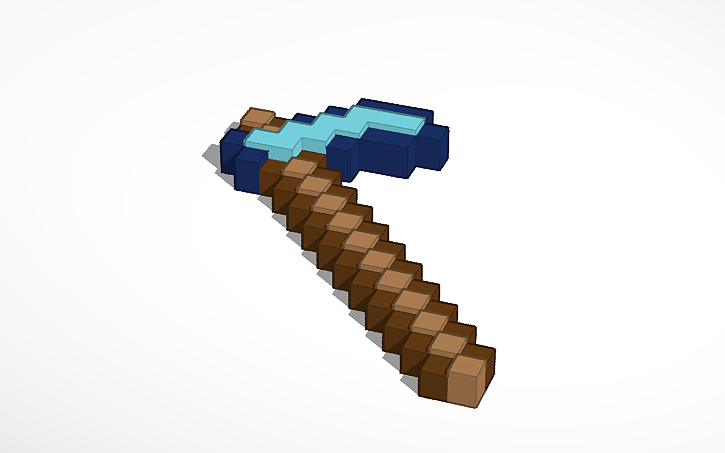3D design Diamond Hoe - Tinkercad