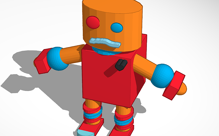 3D design robots part 2 | Tinkercad