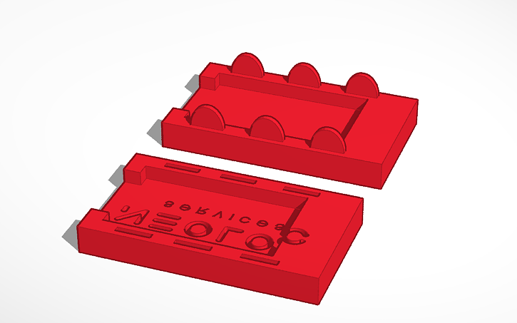 3D design USB sentinel HL case - Tinkercad