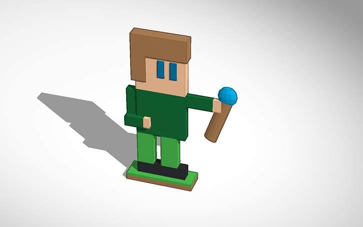 3D design Wizard Hero - Tinkercad