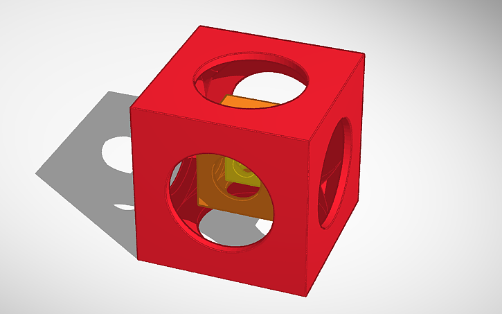 3D design Turner's Cube - Simple - Tinkercad