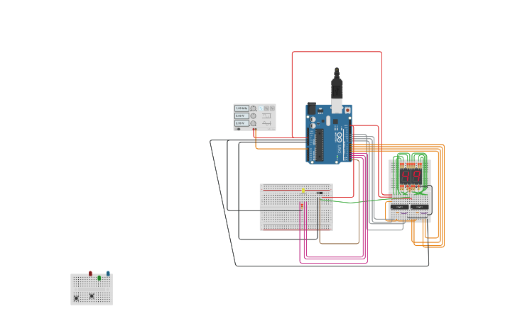Circuit design Final Lab assessment | Tinkercad