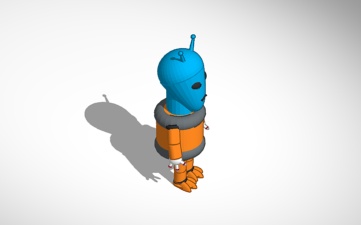 3D design The Alien - Tinkercad
