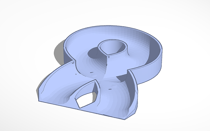 3D design Horizontal Loop - Tinkercad