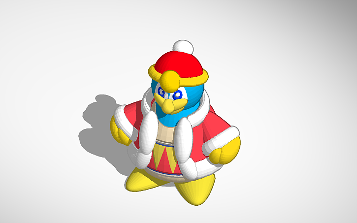 3D design King Dedede - Tinkercad
