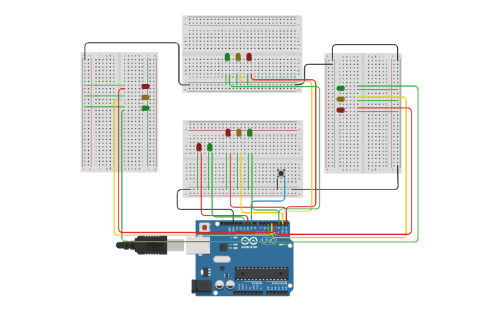 Circuit design Tugas_Modul1_Kel24 - Tinkercad