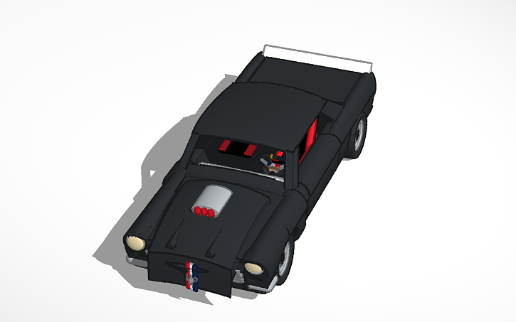 3D design Muscle Car - Tinkercad