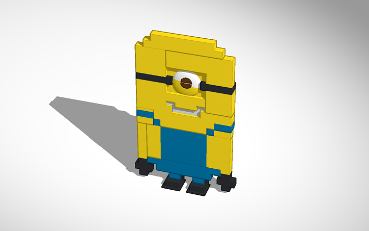 3D design Minion - Tinkercad