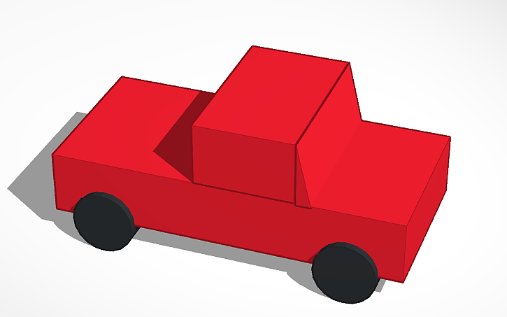 3D design little truck | Tinkercad