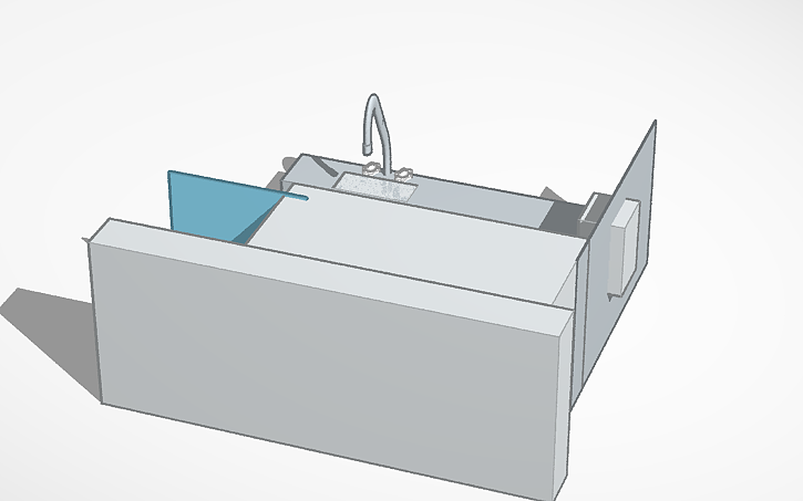 3D design The Restroom - Tinkercad