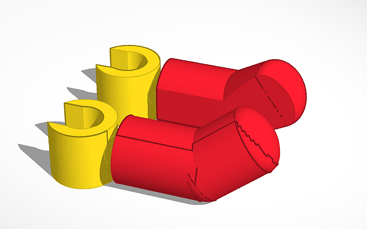 3D design Lego Arm - Tinkercad