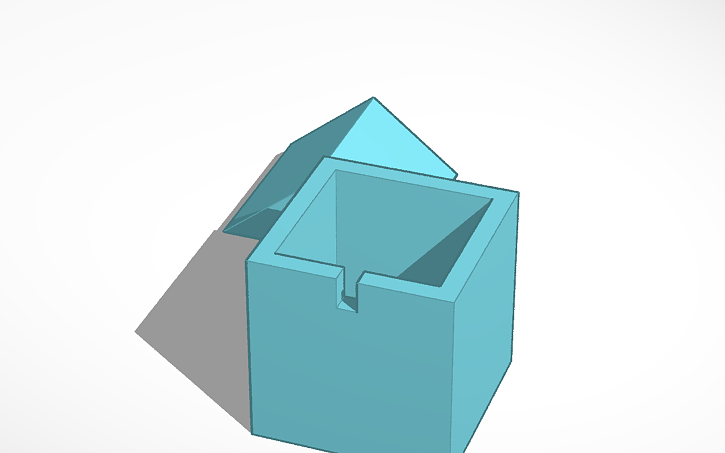 3D design box thingy - Tinkercad