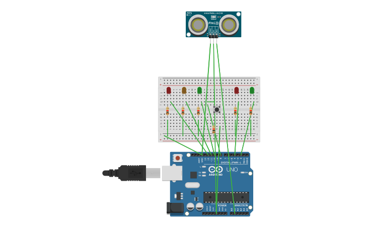 Circuit design ARDUINO ARIKETAK AURRERATUAK 7 | Tinkercad