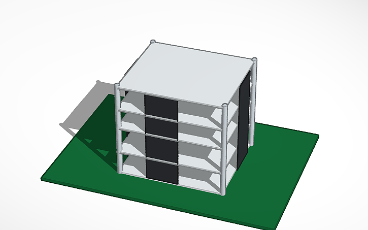 3D design Shear Walls - Tinkercad