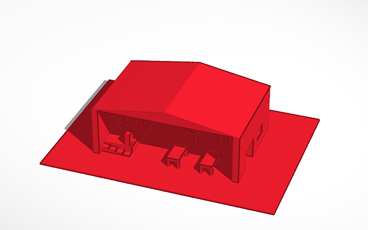 3D design Dance Hall | Tinkercad