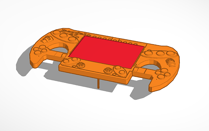 3D design f1 steering wheel, disgined for external display - Tinkercad