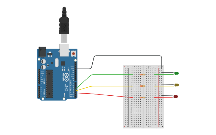 Circuit Design Sample Tinkercad 