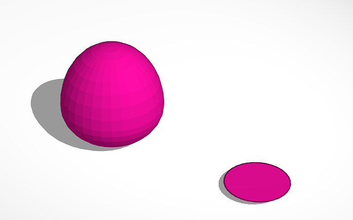 3D design CIRCUIT WITH RESISTOR AND LED - Tinkercad