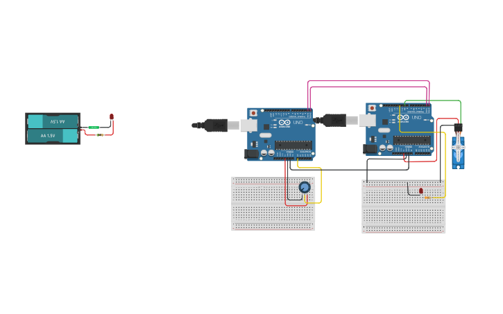 Circuit Design Two Arduino Uart Tinkercad 5908