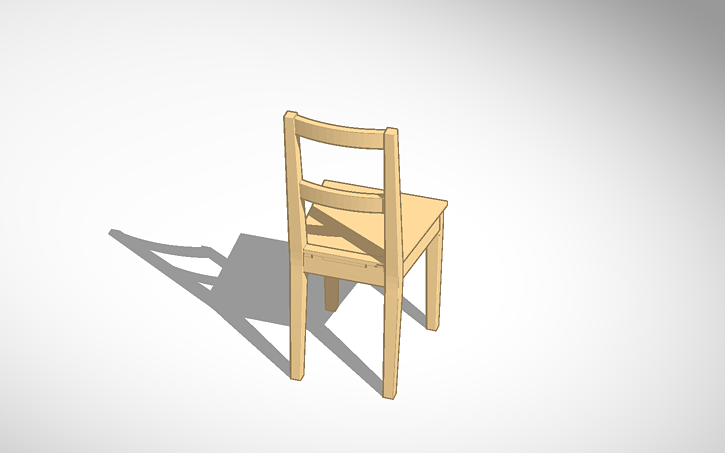 3D design A Chair - Tinkercad