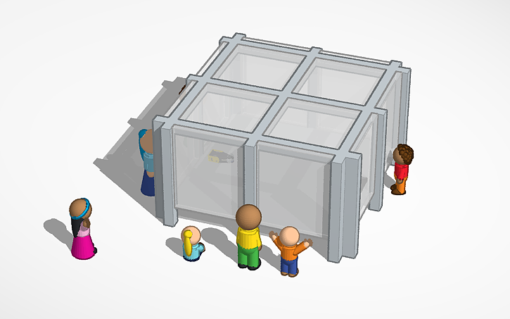 3D design Combat robotics arena - Tinkercad