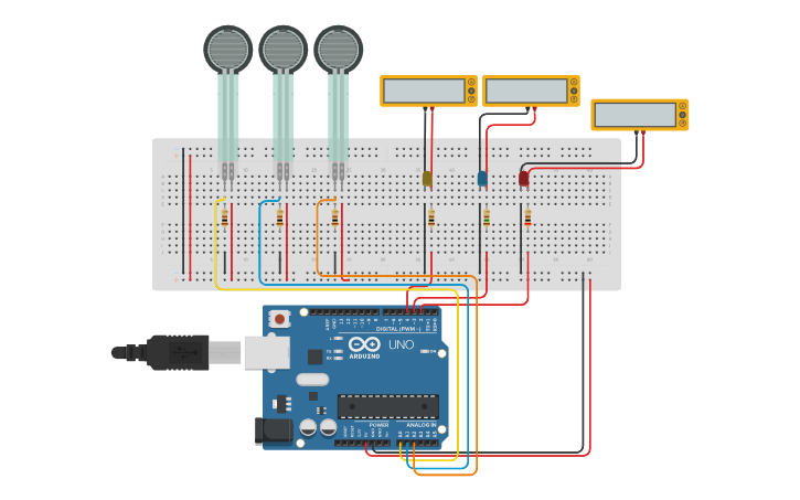Circuit Design Force Sensor For Touch Screen Device Tinkercad