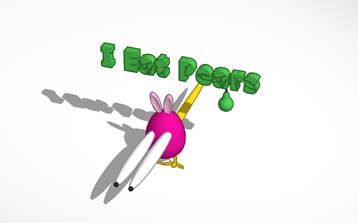 3D design The Evil Pear Eater | Tinkercad
