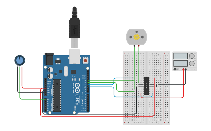 Circuit design PWM_001 | Tinkercad