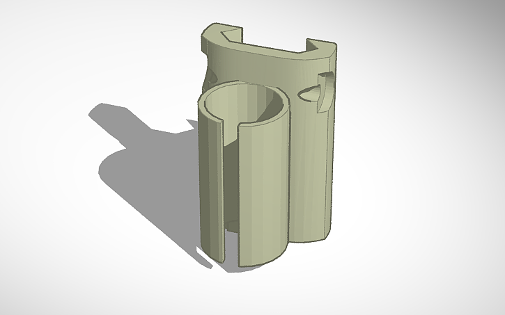 3D design airsoft gun laser holder kriyos | Tinkercad
