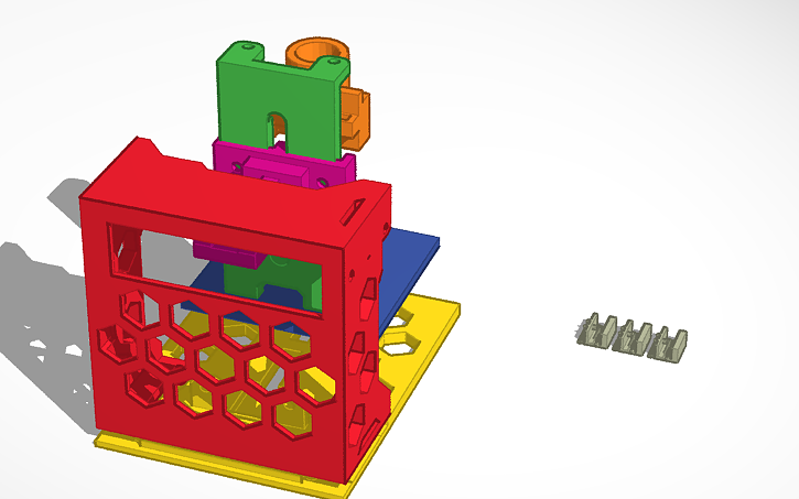 3D design Mini CNC - cd rom motors | Tinkercad