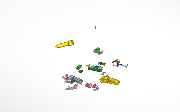 3d Design Copy Of 9201rjs Snap Together Chassis Tinkercad