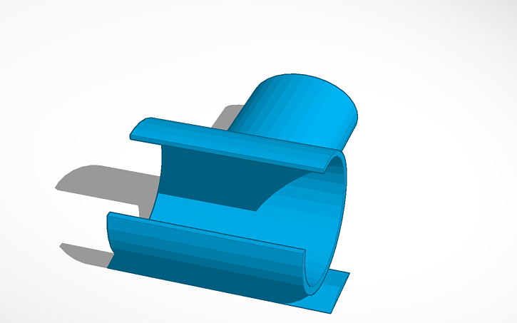 3D design Seaperch ROV PVC pipe clip | Tinkercad