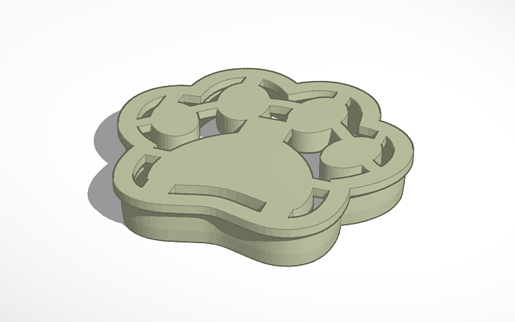 3D design cookies cutter - Tinkercad