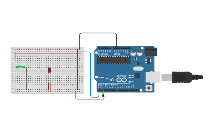 Circuit design SENSOR TILT - Tinkercad