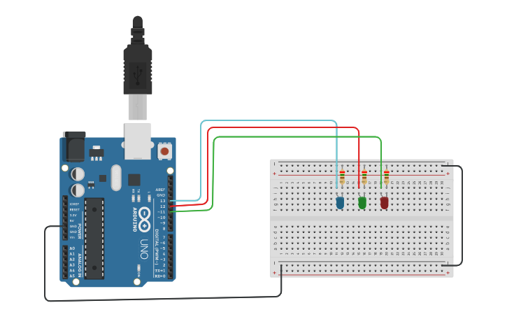 Circuit design circuito analogo | Tinkercad
