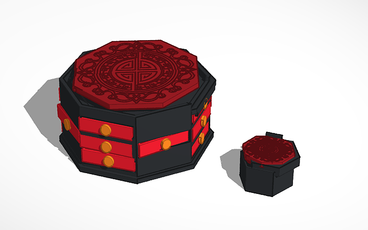 3D design Miraculous Box - Tinkercad