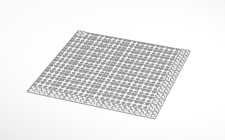 3D design lego Road Turn Plate - Tinkercad