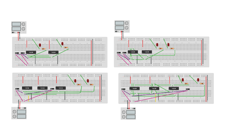 Circuit Design Experiment 4 Tinkercad