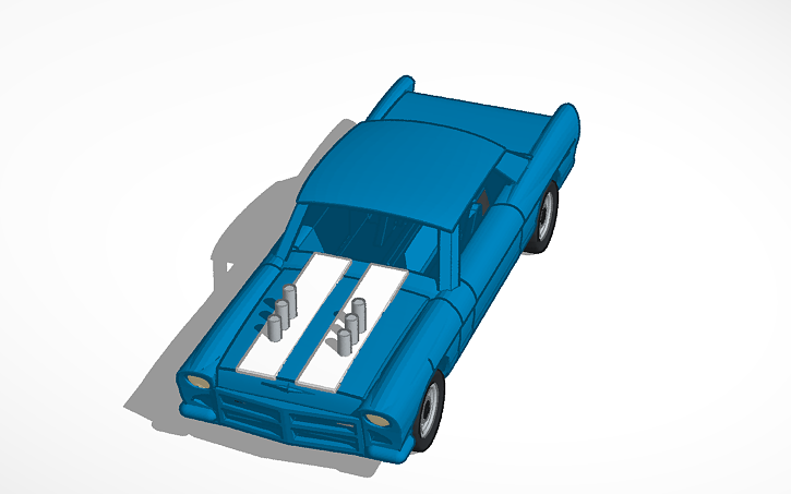 3D design Pimped car - Tinkercad