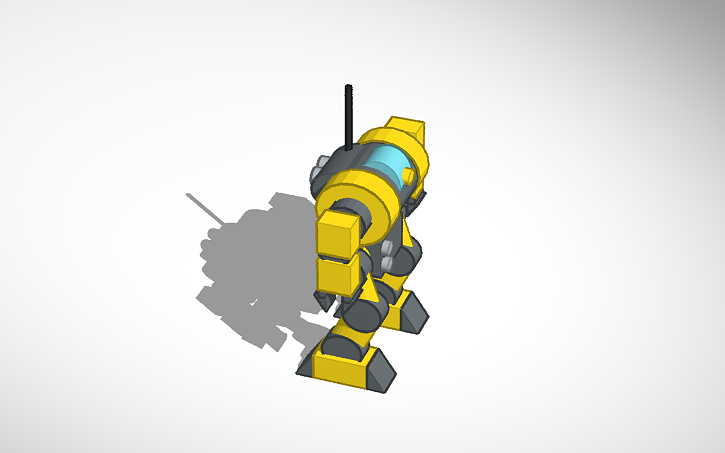 3D design Industrial Robot. - Tinkercad