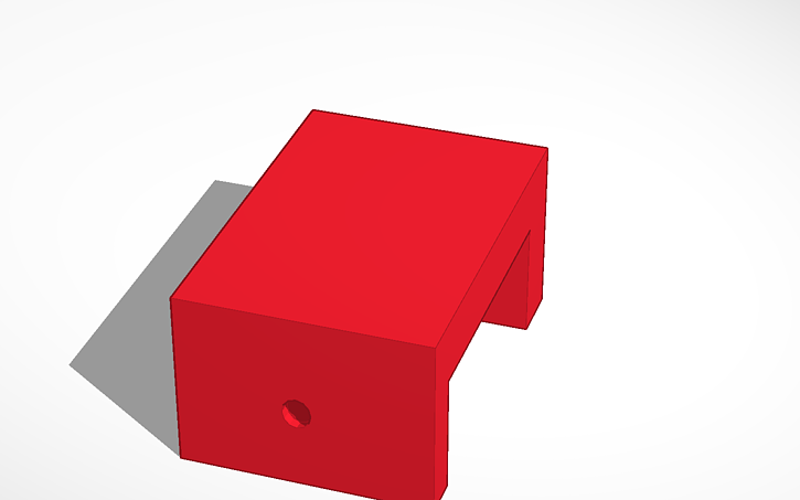 3D design Fridge Towel Holder with Magnet - Tinkercad