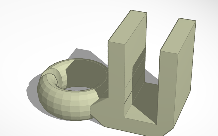 3D design Guide filament - Tinkercad