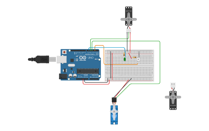 Circuit design Projeto arduino | Tinkercad