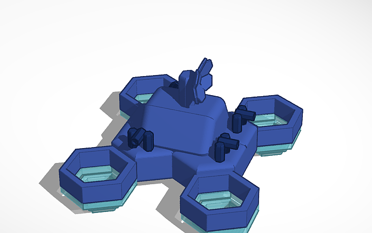 3D design Hexadrone - Tinkercad