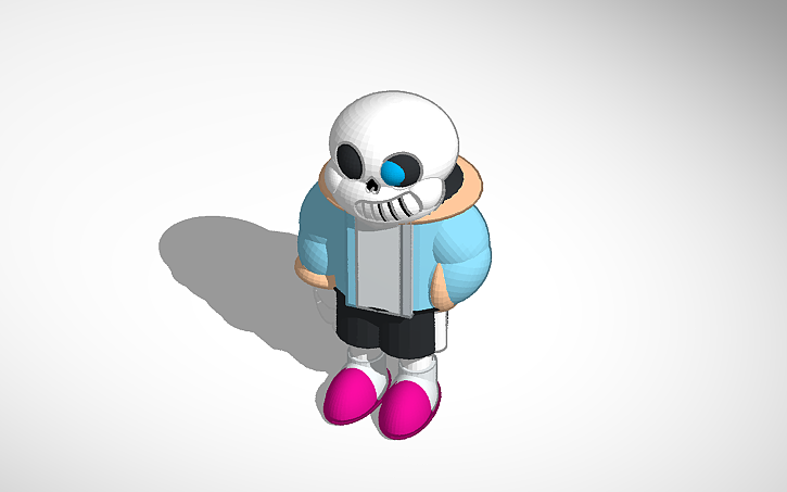 3D design Sans | Tinkercad
